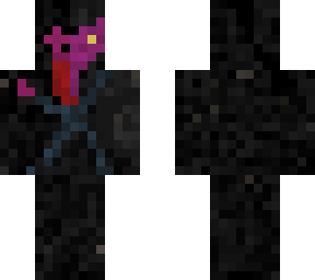 Blaza playz fnf takeover eye only left corruption. | Minecraft Skin