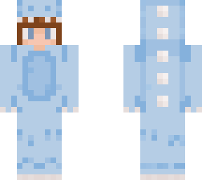 Blue Dino Minecraft Skins