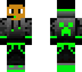 Green Gamer Boy Minecraft Skins