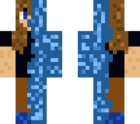 Half And Half Minecraft Skins
