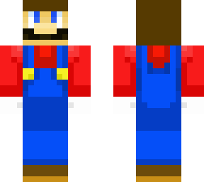 Hatless Mario | Minecraft Skin