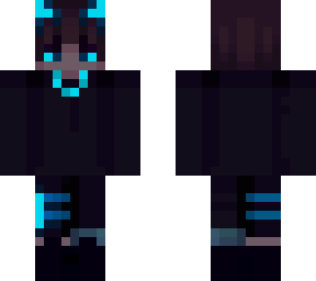 Neon Blue Minecraft Skins