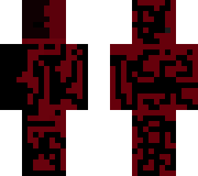 red and black demon | Minecraft Skin
