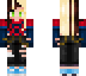 Spider Girl Minecraft Skin