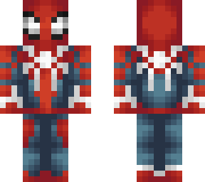 Spiderman Ps4 Minecraft Skins