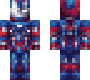 iron man 2 mark 2 warmachine | Minecraft Skins