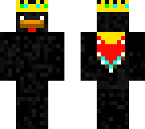 Black King Minecraft Skins