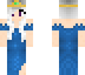 royal blue dress | Minecraft Skins