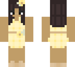 Flower Dress Minecraft Skins
