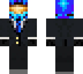 Formal Blue Master Chief | Minecraft Skin