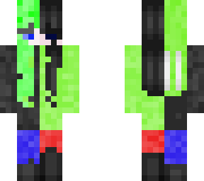 Green and black | Minecraft Skin