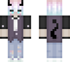 Blue Gradient Minecraft Skins