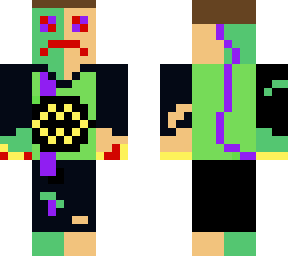 half zombie | Minecraft Skins