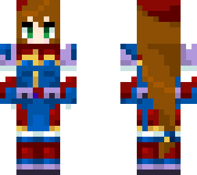 megaman zero | Minecraft Skins