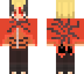 naruto baryon mode | Minecraft Skins