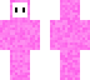 Pink fall guy bean | Minecraft Skin