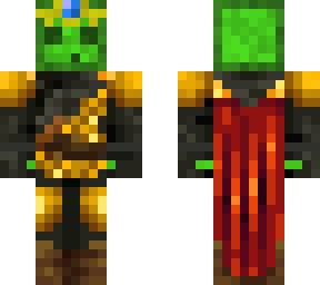 Slime king blue jewel | Minecraft Skin