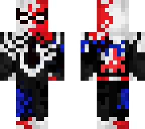 Venomized SpiderMan | Minecraft Skin