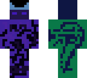 acid enderman | Minecraft Skin