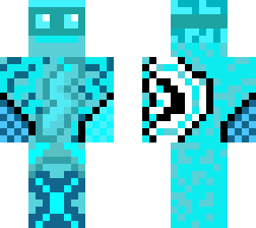 Electric man | Minecraft Skin