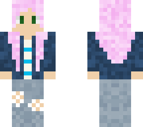 Jean Jacket Minecraft Skins