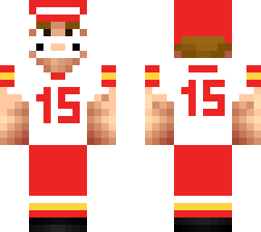 Kansas City Chiefs White (Combo 1) | Minecraft Skin