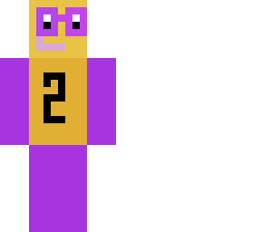number block two | Minecraft Skin