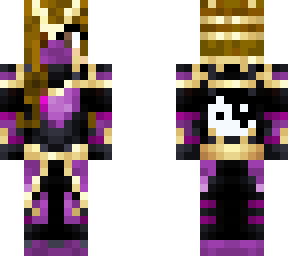 Purple samurai | Minecraft Skin