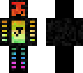 rainbow slime | Minecraft Skins