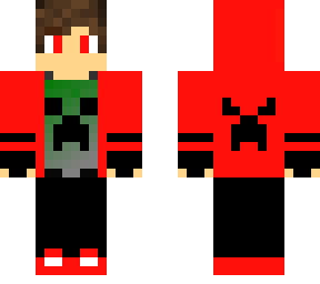 Minecraft Red Creeper