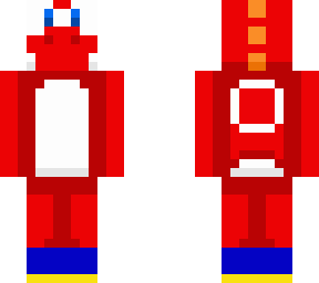 Red Yoshi | Minecraft Skin