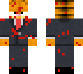 Sigma Garfield Wit Da Blood | Minecraft Skin