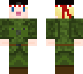 Soldier Minecraft Skins