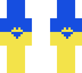 Ukraine Flag | Minecraft Skin