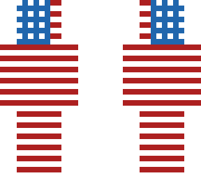 usa flag | Minecraft Skins