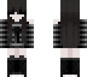 Goth Girl Minecraft Skins