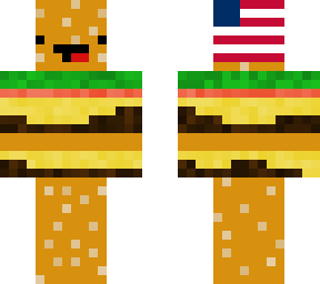Burger Minecraft Skins