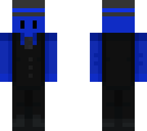 Blue Suit Minecraft Skins