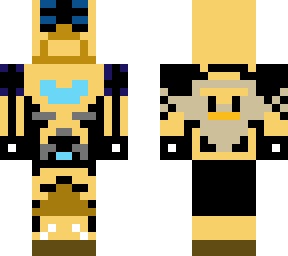 Bumblebee with armour | Minecraft Skin