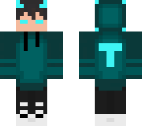 Cool blue boy | Minecraft Skin