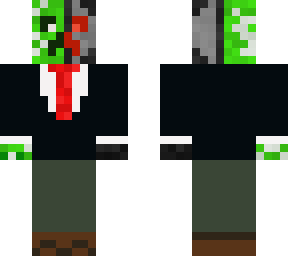 Cyborg business creeper | Minecraft Skin