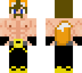 shirtless boy with muscles | Minecraft Skins