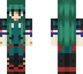 Deku Minecraft Skins