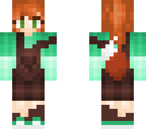 fox person | Minecraft Skin