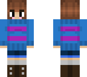 Frisk Minecraft Skins