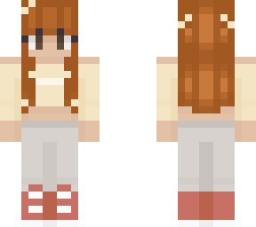 Ginger Girl Minecraft Skins