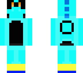 Inverted Red Yoshi | Minecraft Skin