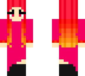 lava girl | Minecraft Skins