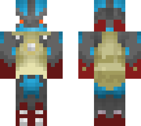 Lucario Minecraft Skins