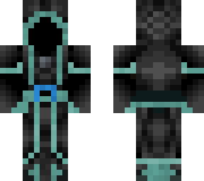 Mint blue mage | Minecraft Skin